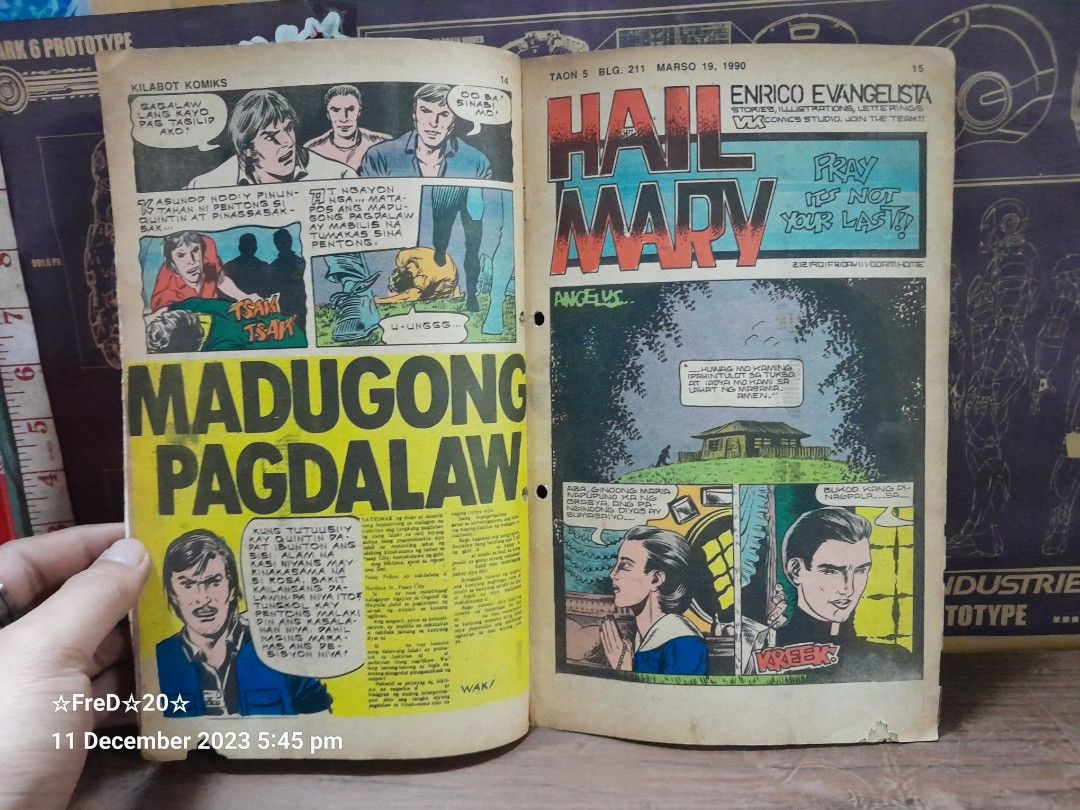 1990 Kilabot Taon 5 Blg.211 Marso 19 QualiKomiks Magasin, Hobbies ...