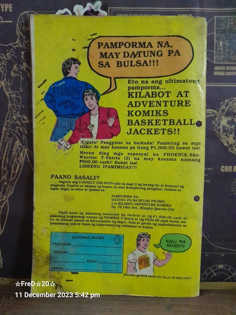 1990 Kilabot Taon 5 Blg.211 Marso 19 QualiKomiks Magasin, Hobbies ...