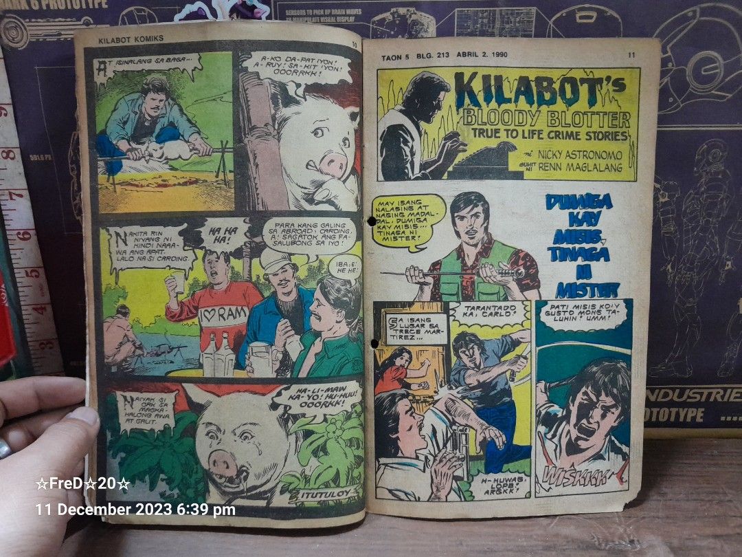 1990 Kilabot Taon 5 Blg.213 Abril 2 QualiKomiks Magasin, Hobbies & Toys ...