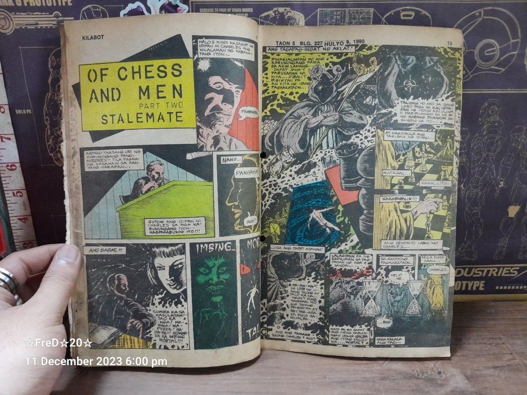 1990 Kilabot Taon 5 Blg.227 Hulyo 9 QualiKomiks Magasin, Hobbies & Toys ...