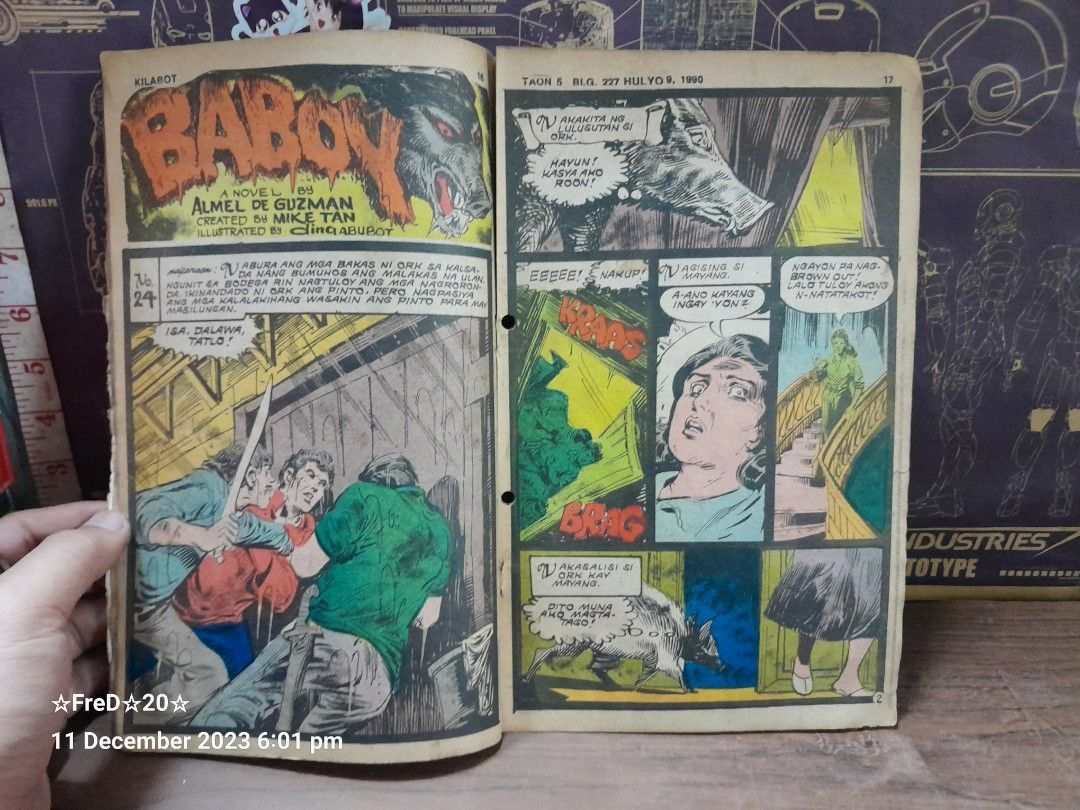 1990 Kilabot Taon 5 Blg.227 Hulyo 9 QualiKomiks Magasin, Hobbies & Toys ...