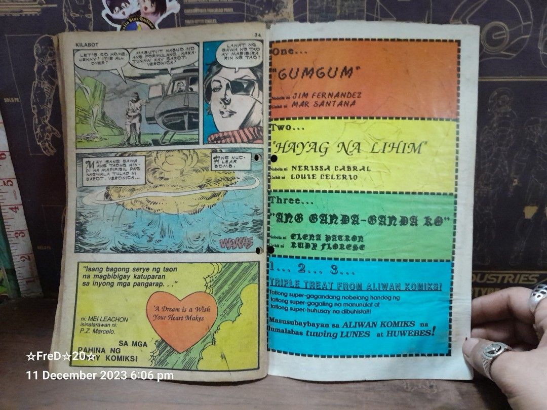 1990 Kilabot Taon 5 Blg.227 Hulyo 9 QualiKomiks Magasin, Hobbies & Toys ...