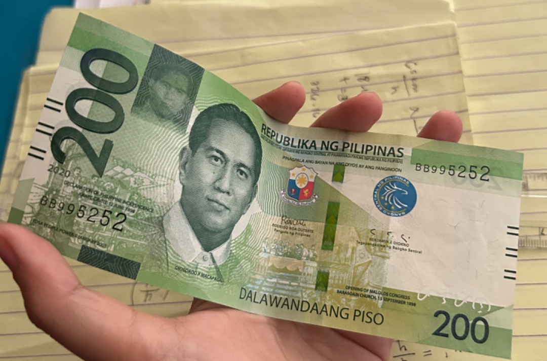 200 Peso Bill BB995252, Hobbies & Toys, Memorabilia & Collectibles ...
