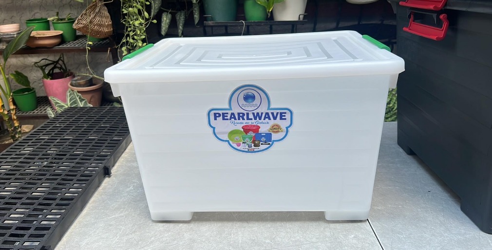 45L WHITE STORAGE BOX - To Pio Del Pilar Makati, Furniture & Home ...