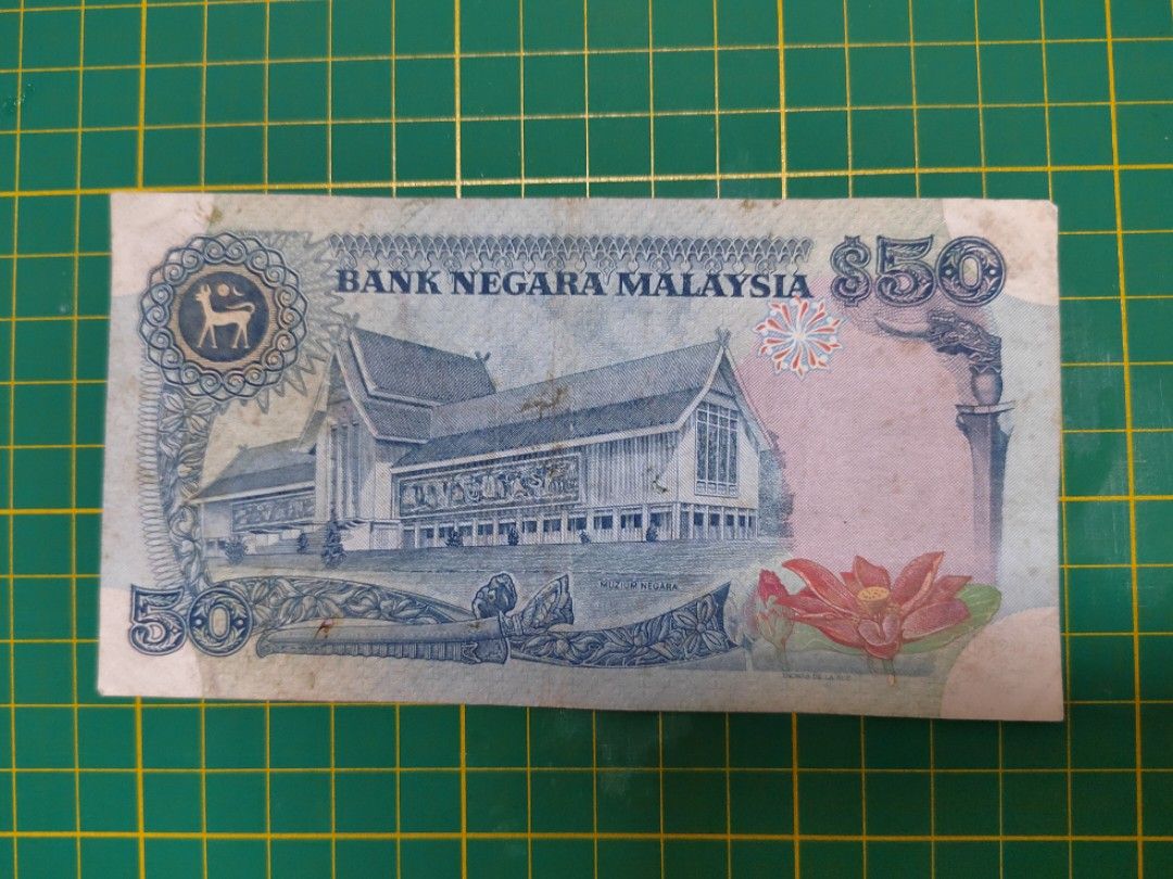 5th series rm50 duit lama malaysia vc 3060351, Hobbies & Toys ...