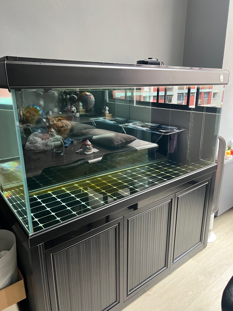 5x2x2 bottom sump tank with cabinet, Pet Supplies, Homes & Other Pet ...