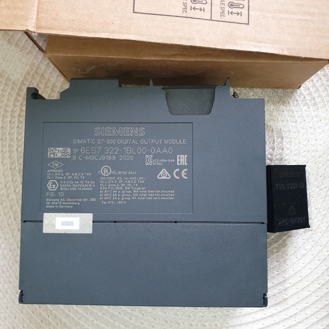 6ES7322-1BL00-0AA0 Siemens Simatic S7-300 SM322 Digital Output Module ...