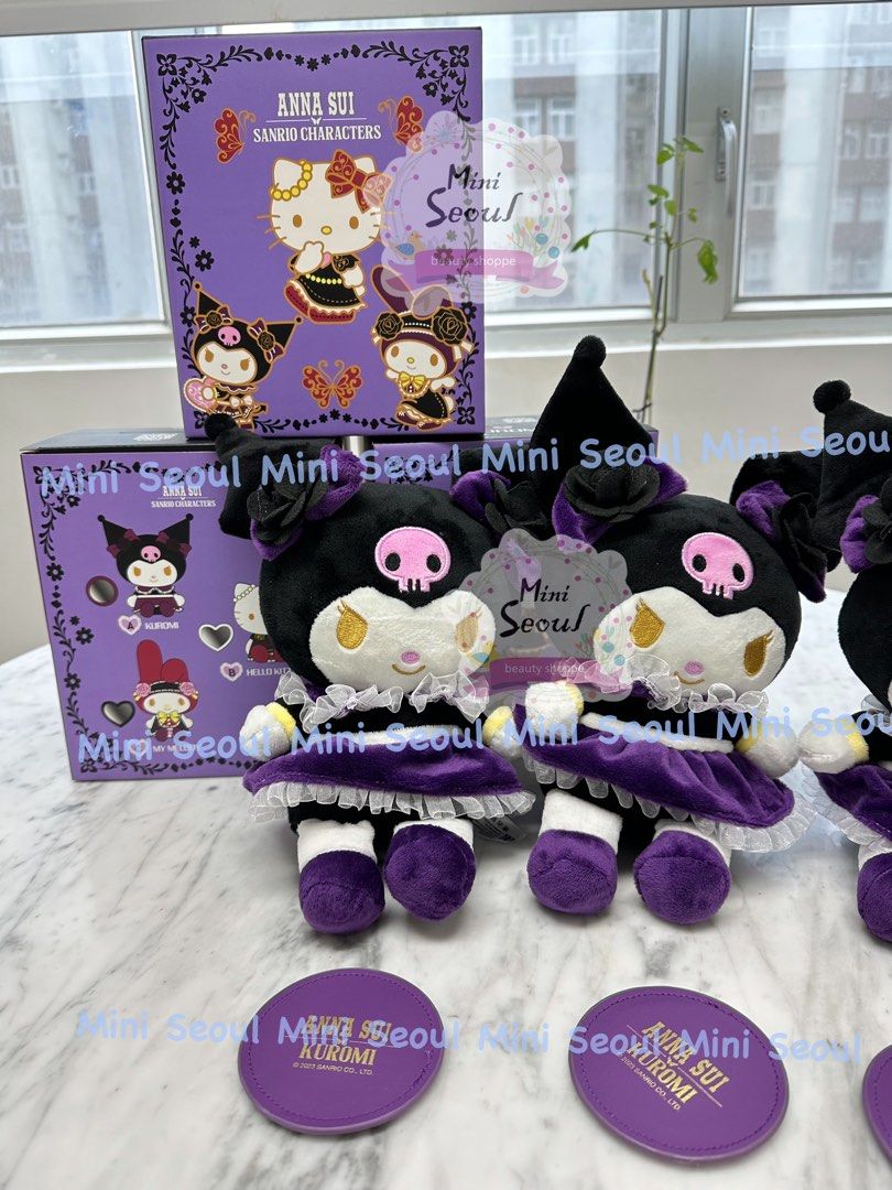 7-11 Anna Sui Kuromi 公仔 seven eleven, 興趣及遊戲, 玩具 & 遊戲類 - Carousell