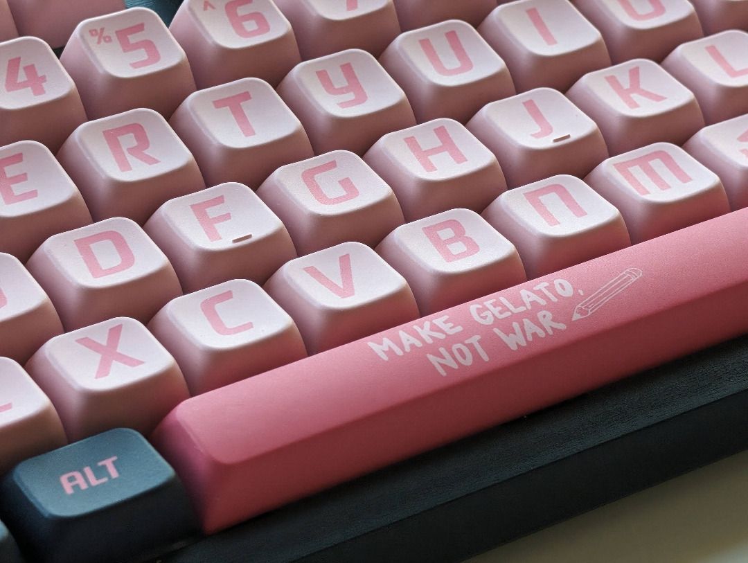 96% Custom Mechanical Keyboard (Gelato1312) - Fully Modded, Computers ...