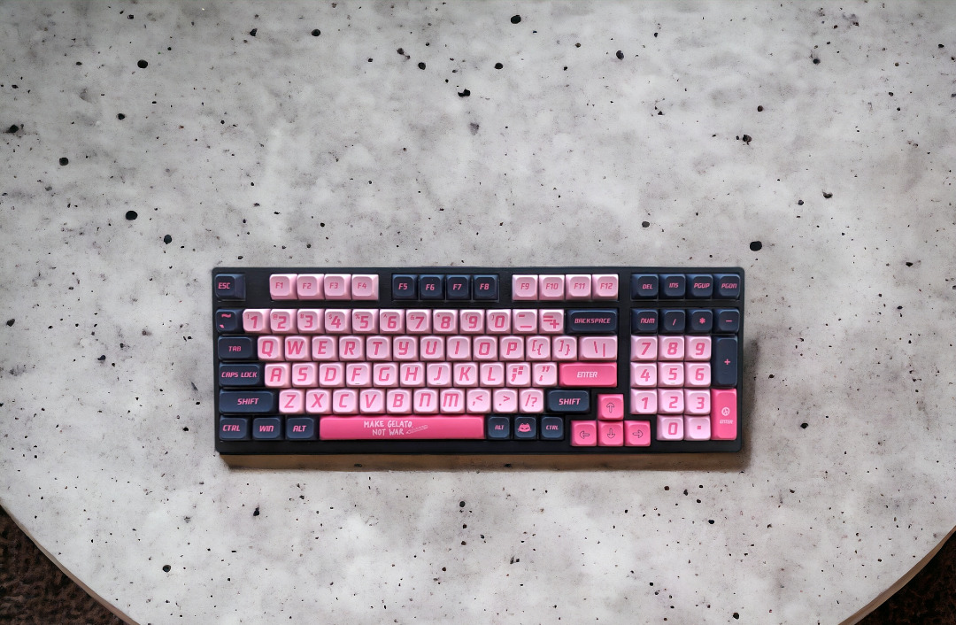96% Custom Mechanical Keyboard (Gelato1312) - Fully Modded, Computers ...