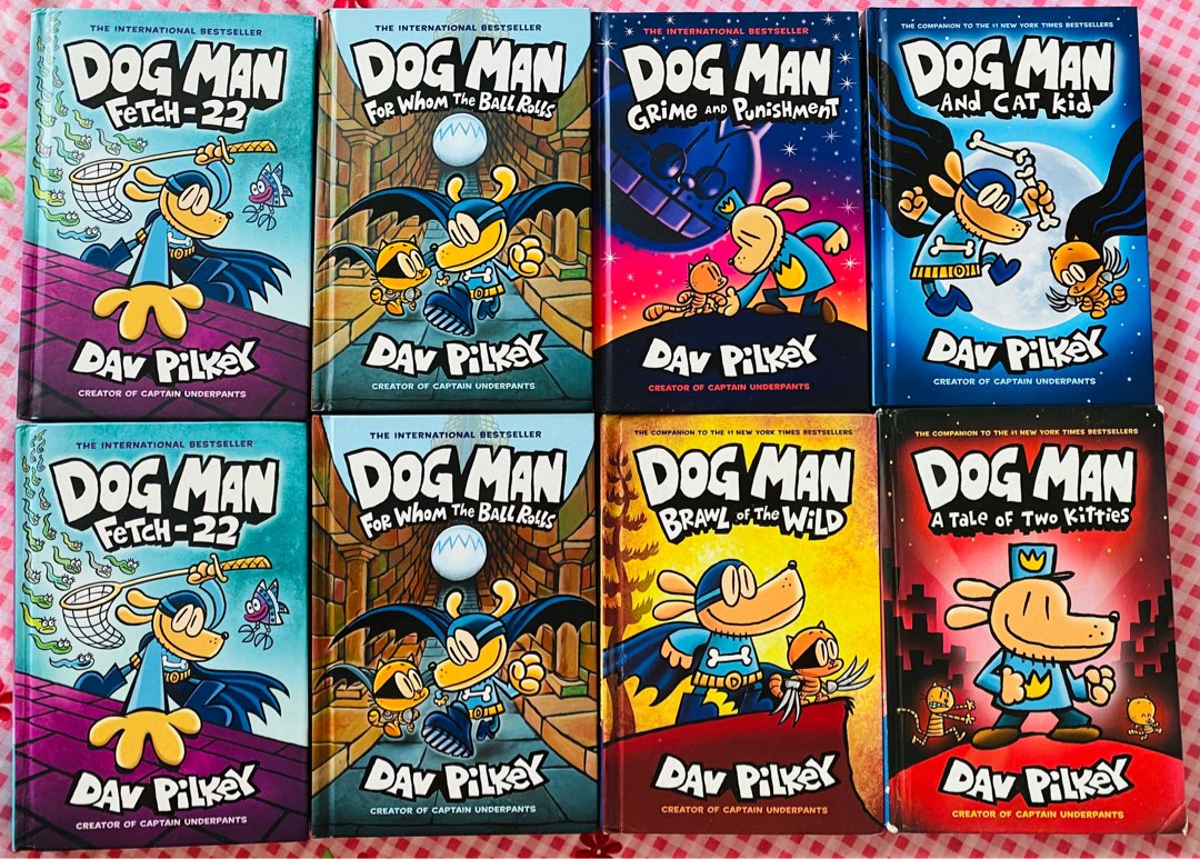 9 Dog Man books for bundle price of $40, Hobbies & Toys, Books ...