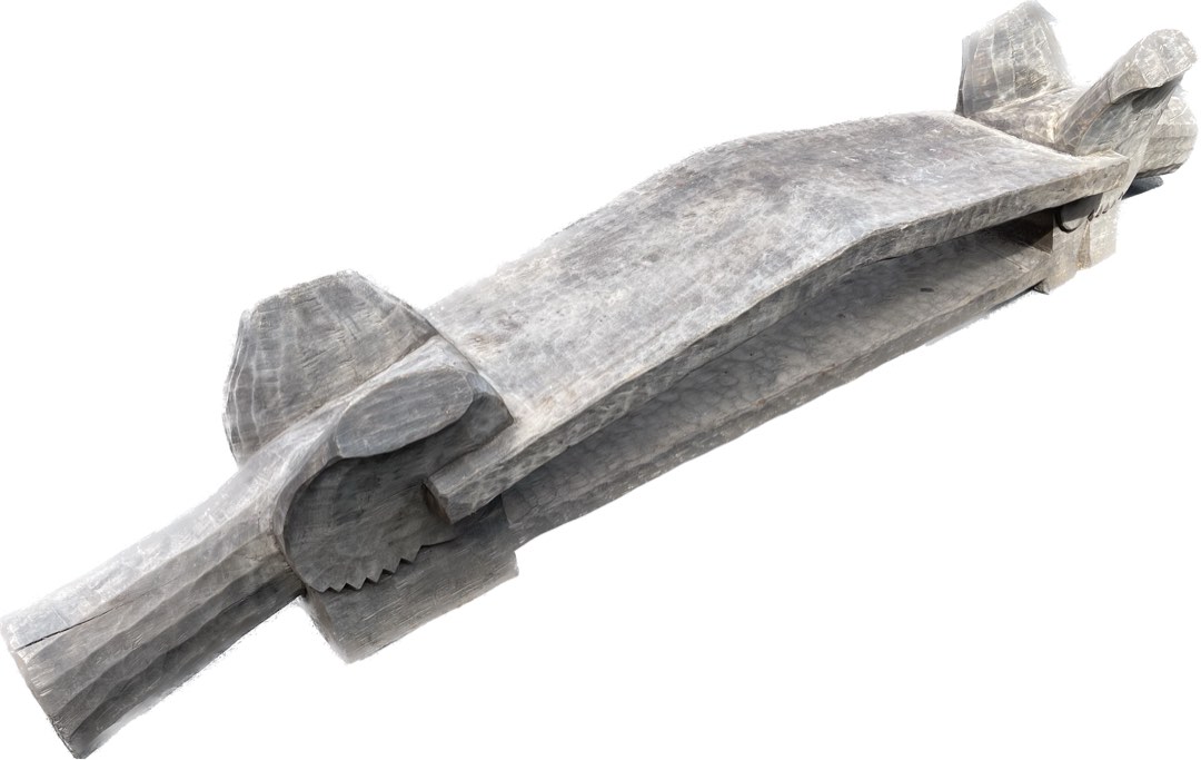 9ft hagabi bench from Ifugao province a very nice tribal piece ...