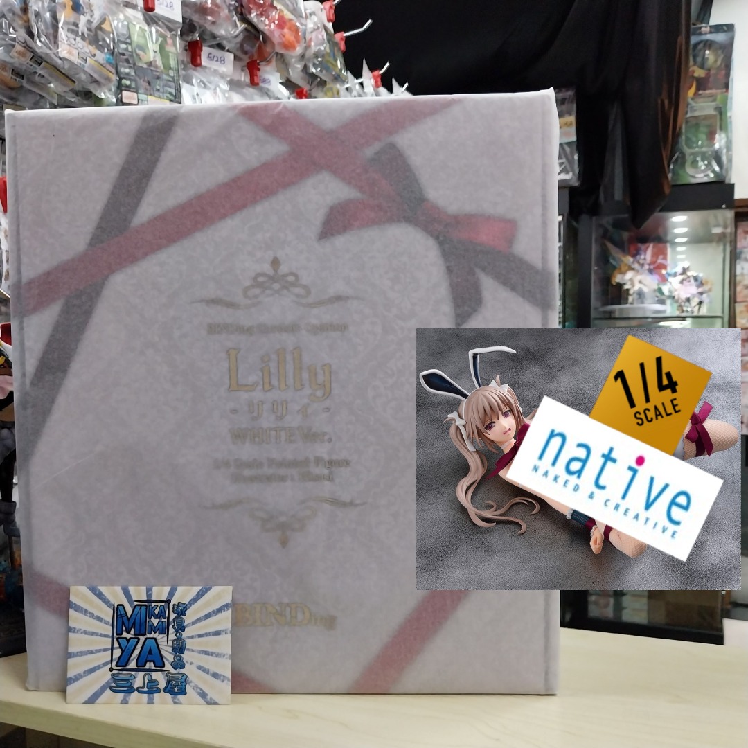 三上屋 行版現貨 Native BINDing 1/4 莉莉 -百合- 白色ver. Hisasi 原作插畫作品 / 1:4 Lilly ...