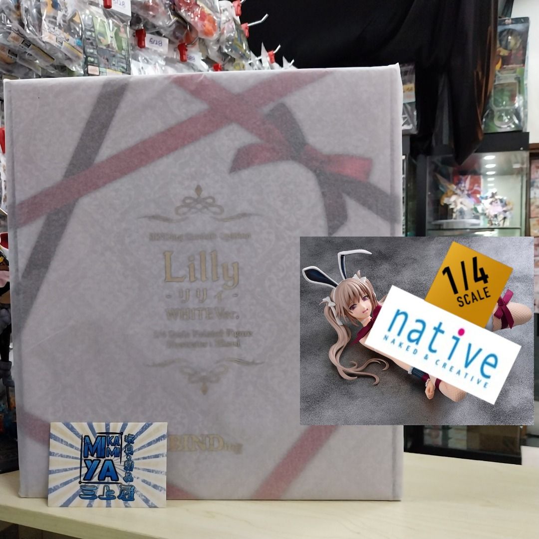 三上屋 行版現貨 Native BINDing 1/4 莉莉 -百合- 白色ver. Hisasi 原作插畫作品 / 1:4 Lilly WHITE Ver. on Carousell
