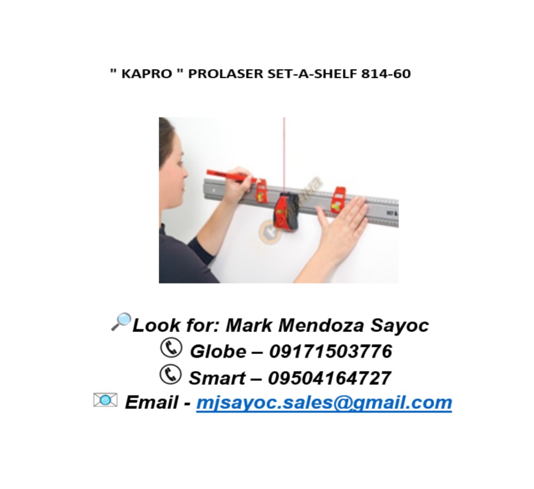 " KAPRO " PROLASER SET-A-SHELF 814-60, Commercial & Industrial ...
