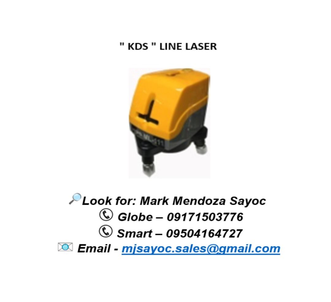 " KDS " LINE LASER, Commercial & Industrial, Construction Tools ...