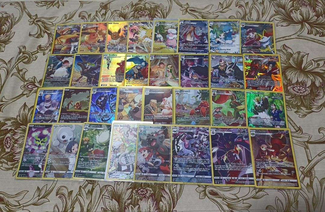Pokemon Trainer Gallery TG Cards English TCG | Charizard Flareon Eevee ...