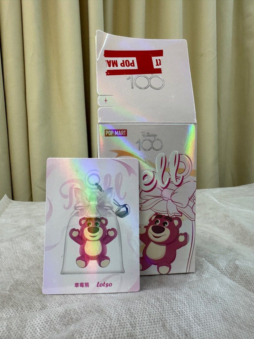 pop mart Disney 100 Bell ding ling 盲盒 勞蘇, 興趣及遊戲, 玩具 & 遊戲類 - Carousell