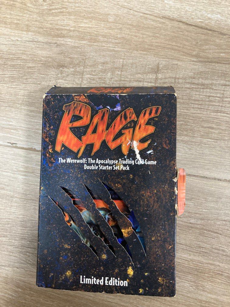 代售 Rage the werewolf trading card game double set, 興趣及遊戲, 玩具 & 遊戲類 ...