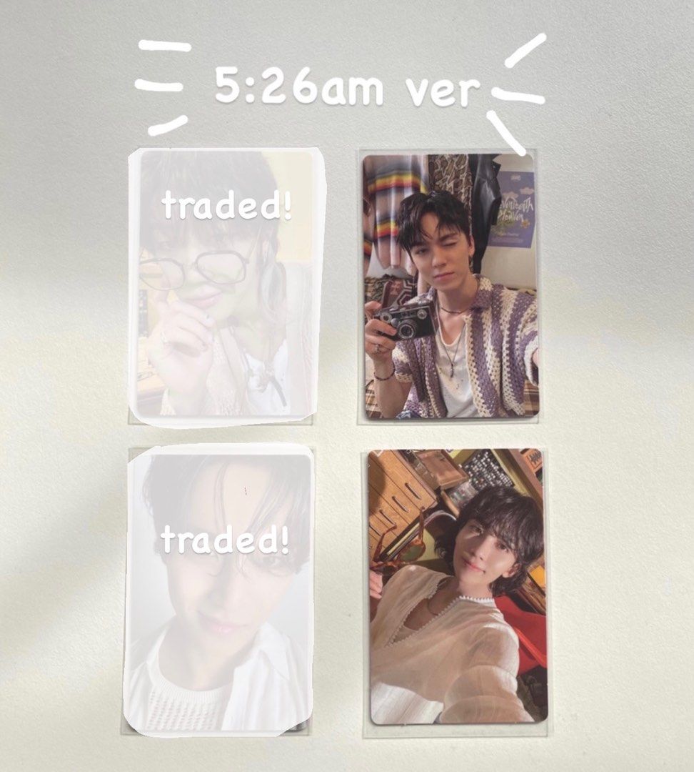 [ WTT ] seventeenth heaven pcs / scoups jeonghan jun the8 mingyu vernon ...