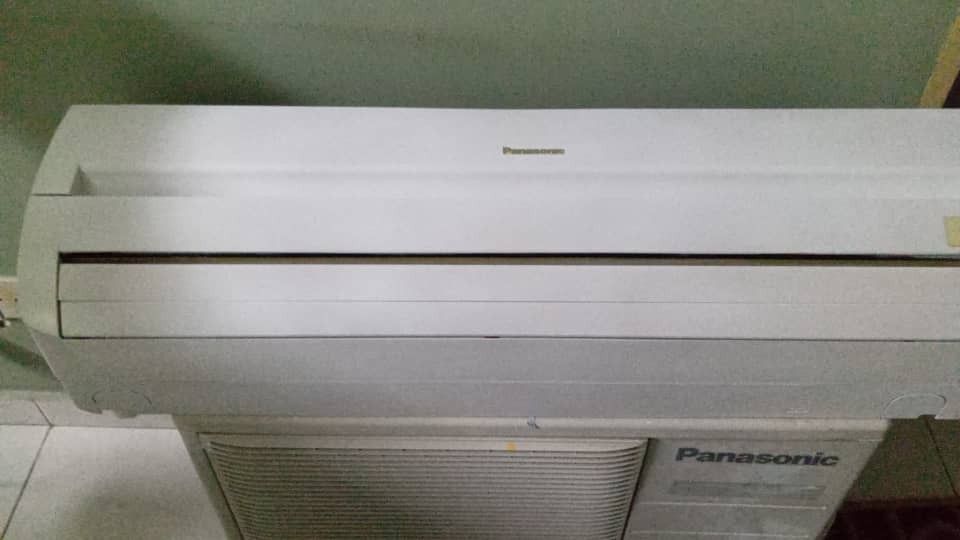 Aircond Panasonic 2hp, TV & Home Appliances, Air Conditioners & Heating ...
