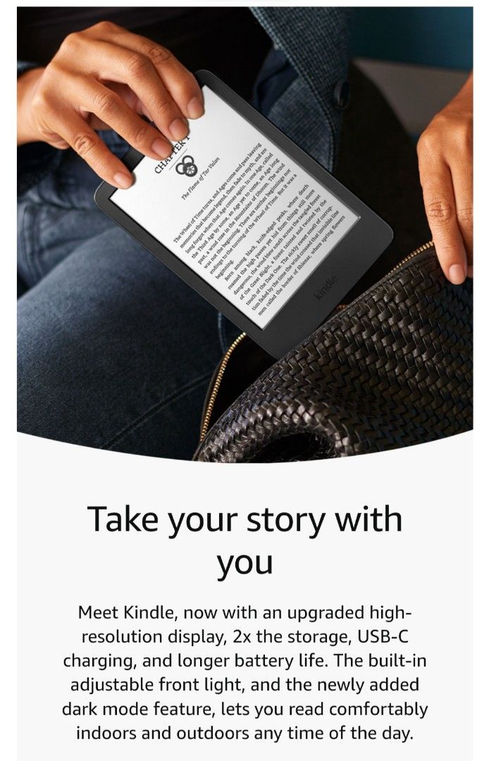 All New Kindle Ereader 2022 16gb (11th gen), Mobile Phones & Gadgets ...