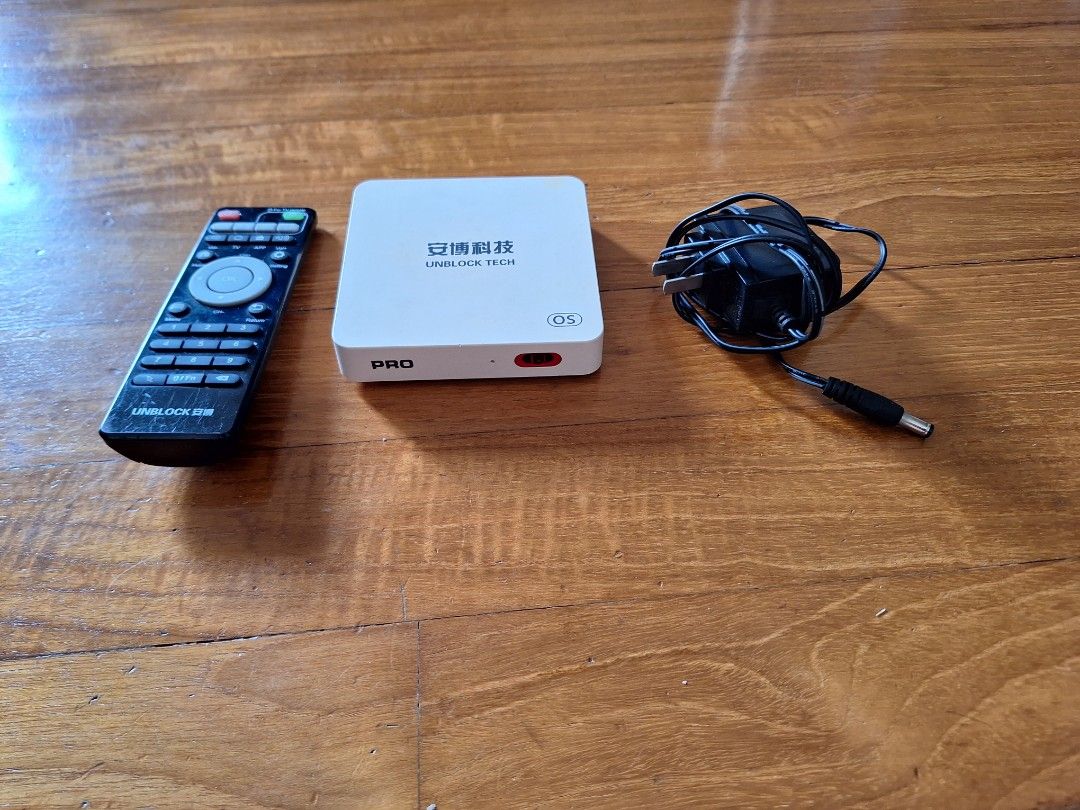 Android TV box Unblock Tech, TV & Home Appliances, TV & Entertainment ...