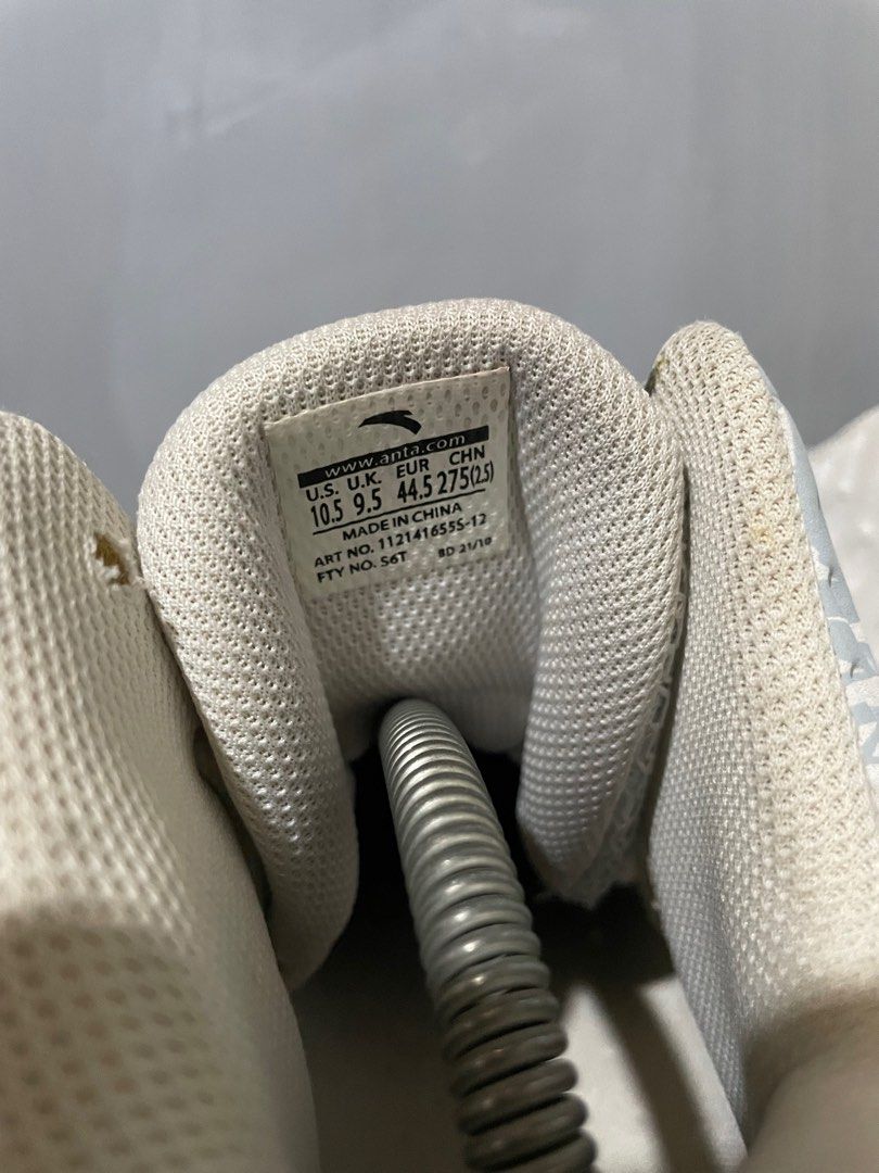 ANTA Men KT Fire Klay, Men's Fashion, Footwear, Sneakers on Carousell