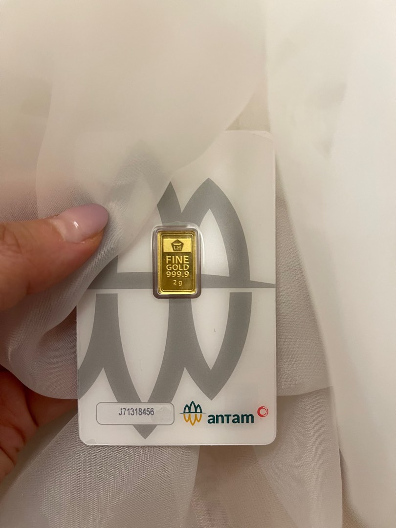 Antam Logam Mulia - 2 Gram, Barang Mewah, Aksesoris di Carousell
