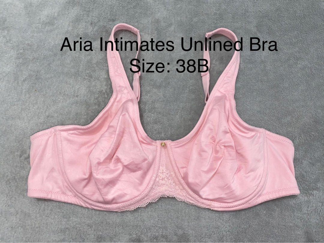 Aria (38B) Unlined Full Coverage Bra, Women's Fashion, Undergarments ...
