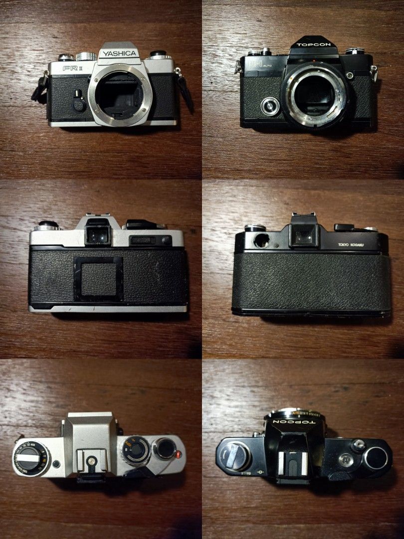 [As is] SLR camera bin, Photography, Cameras on Carousell