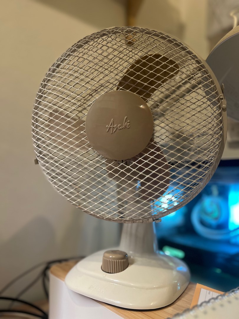 Asahi baby safe fan / desktop fan, Furniture & Home Living, Lighting ...