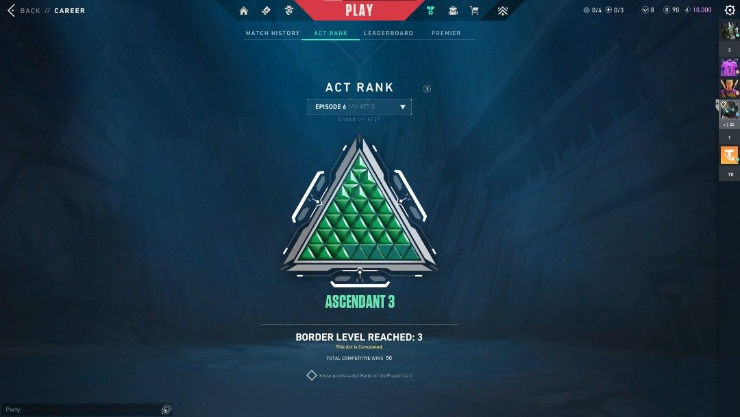 Ascendant account valorant (can nego), Video Gaming, Gaming Accessories ...