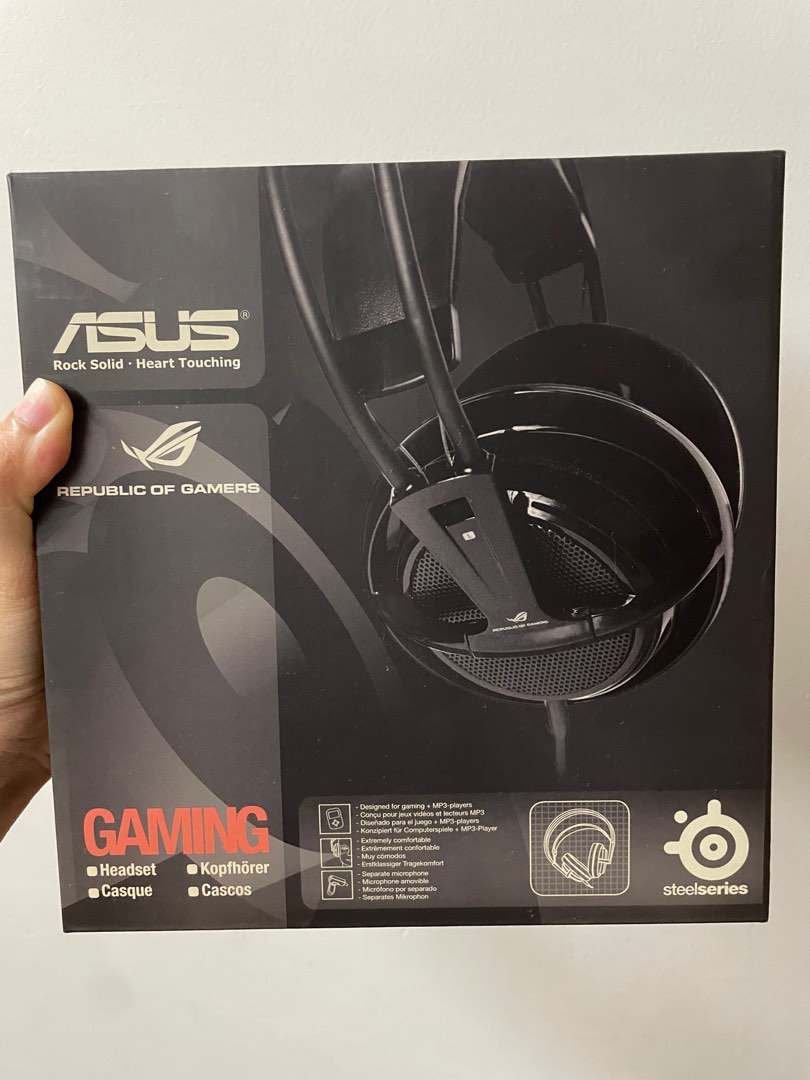 Asus Republic of Gamers Gaming Headset, Audio, Headphones & Headsets on ...