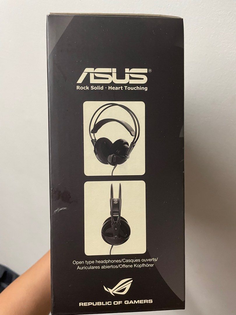 Asus Republic of Gamers Gaming Headset, Audio, Headphones & Headsets on ...