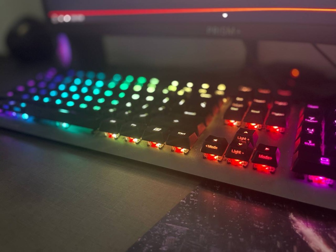 ASUS ROG STRIX SCOPE RX GAMING KEYBOARD, Computers & Tech, Parts ...