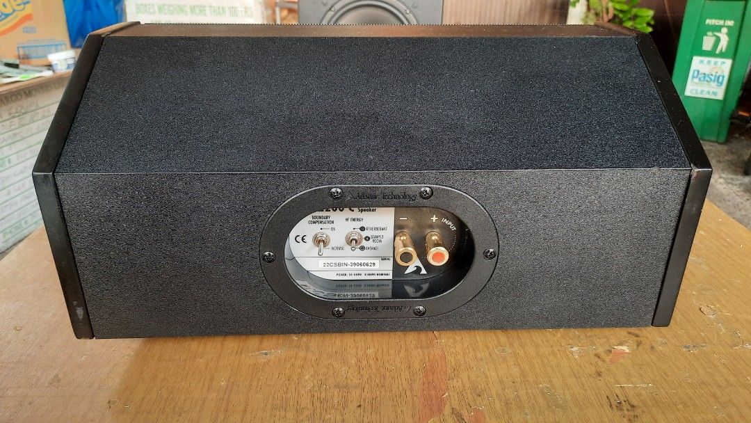 Atlantic Technology 2200C Center Speaker, Audio, Soundbars, Speakers ...