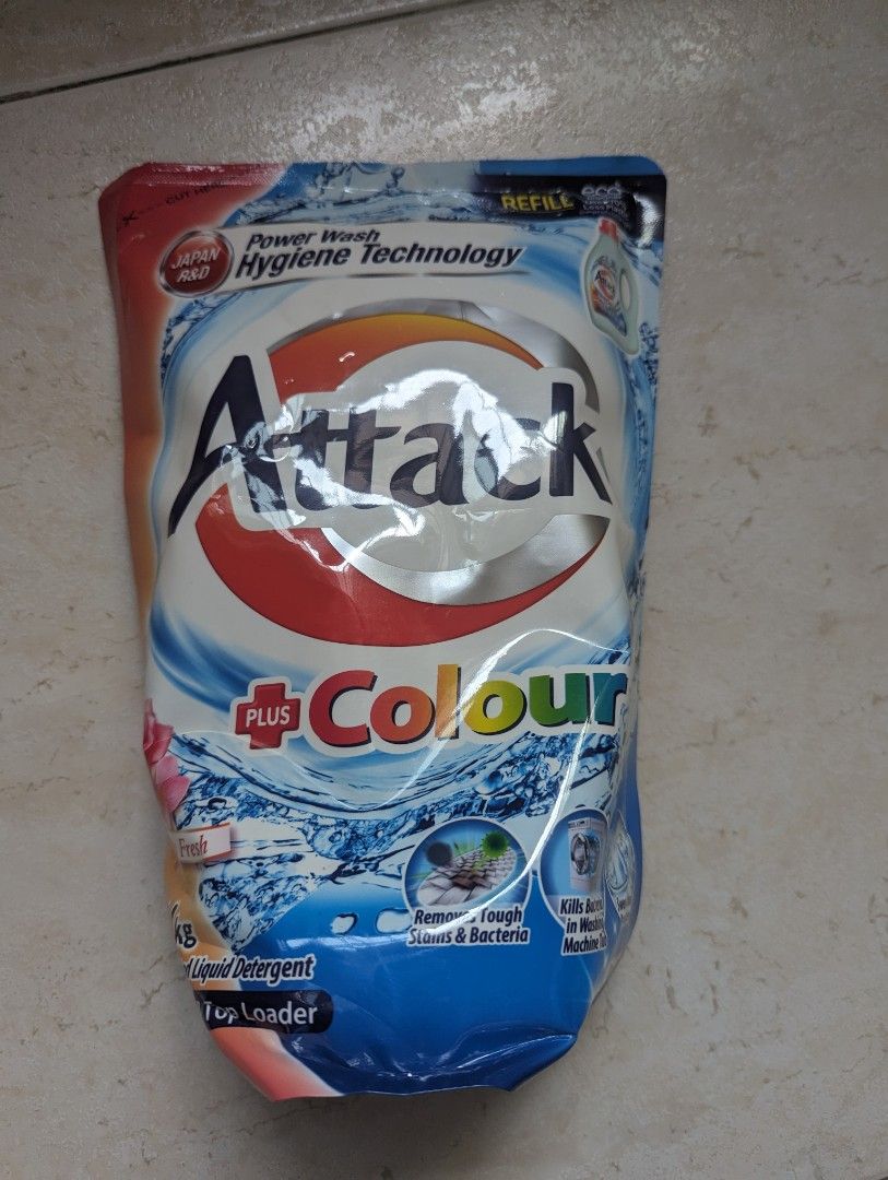 Attack Colour Detergent, Furniture & Home Living, Cleaning & Homecare ...