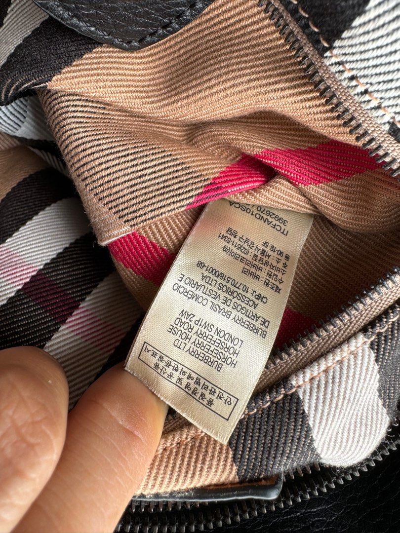 Auth Burberry banner, Luxury, Bags & Wallets on Carousell