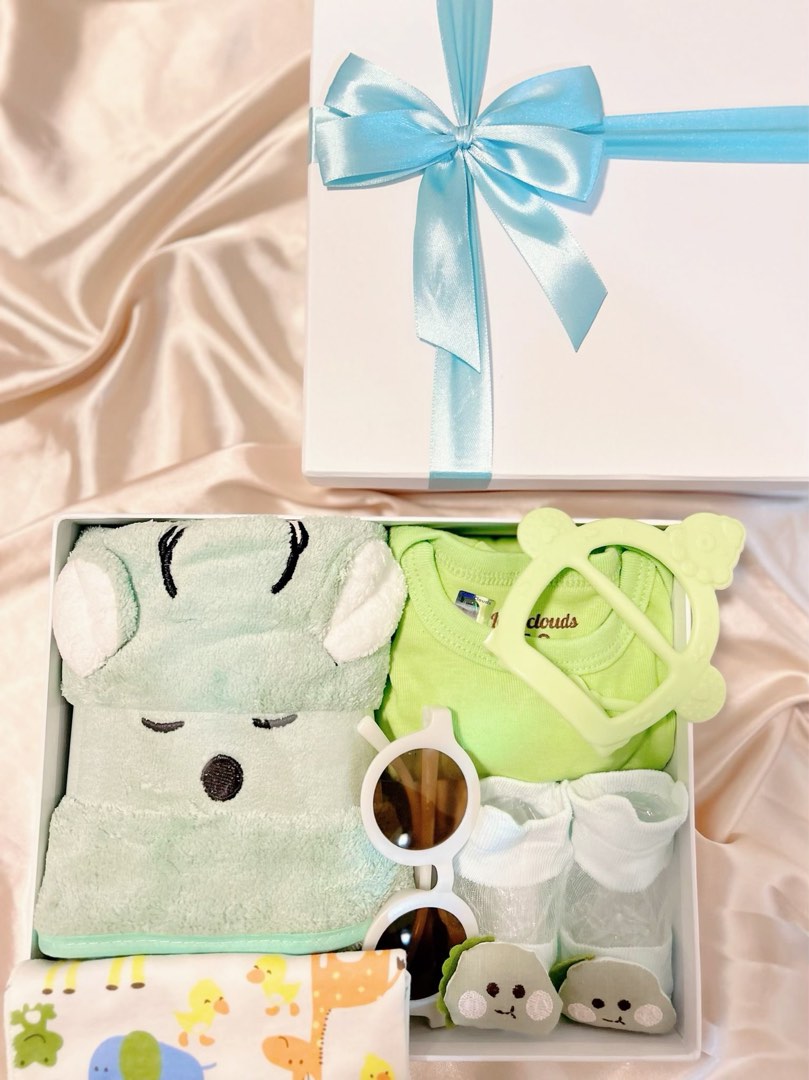 Baby Gift Set | Newborn Simple Elegant Gift Box | Affordable Baby ...