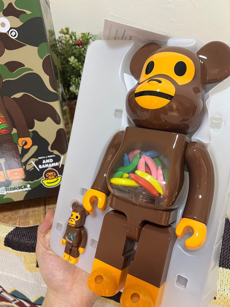 Baby Milo banana Bearbrick 500%, Hobbies & Toys, Toys & Games on Carousell