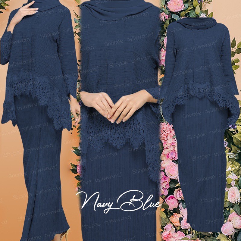 Baju Kurung Mini Kebaya, Women's Fashion, Muslimah Fashion, Baju Kurung ...
