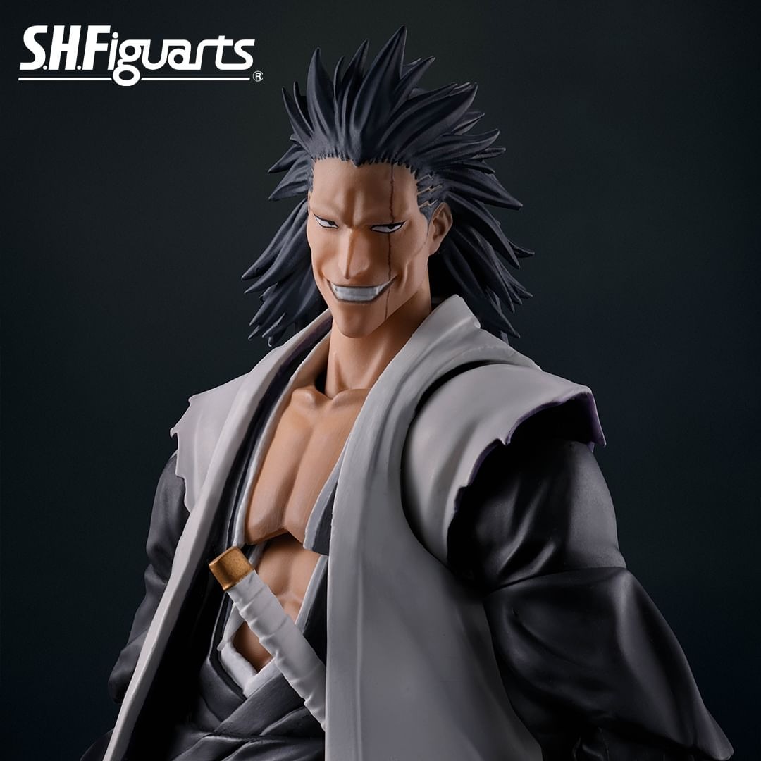 Bandai S.H.Figuarts - SHF Kenpachi Zaraki - Bleach Thousand Year Blood ...