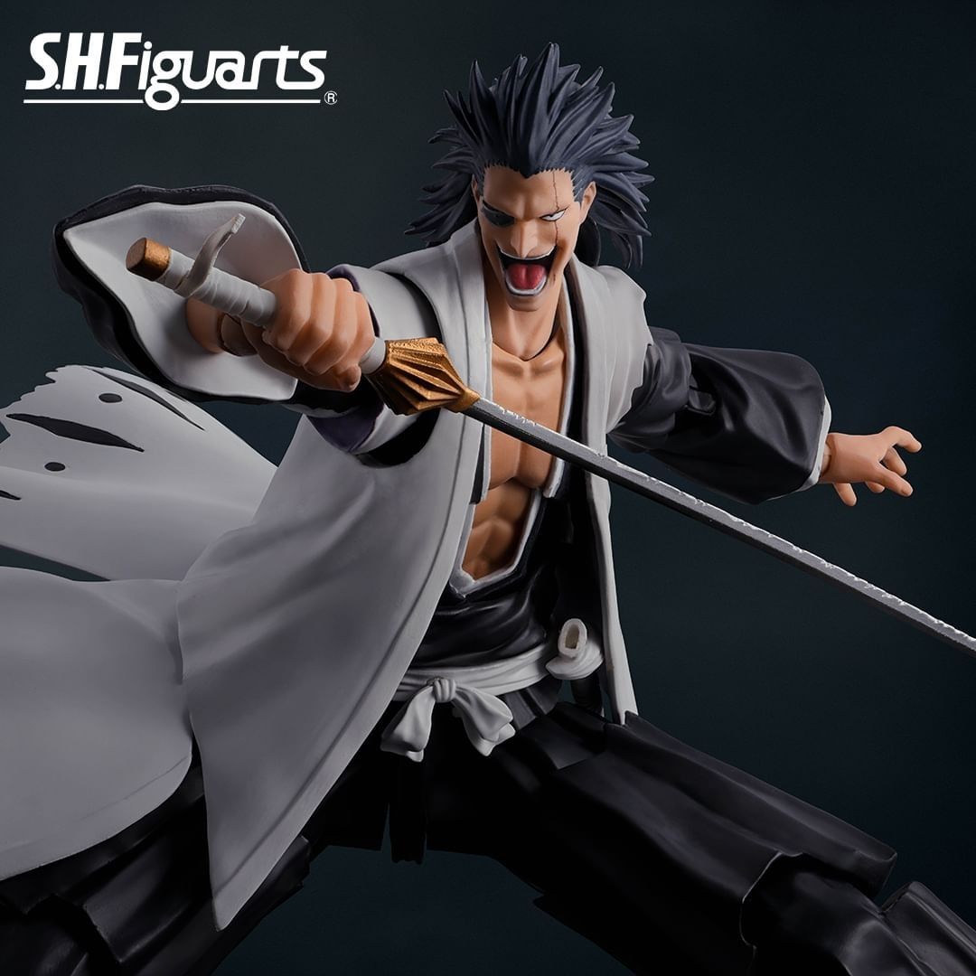 Bandai S.H.Figuarts - SHF Kenpachi Zaraki - Bleach Thousand Year Blood ...