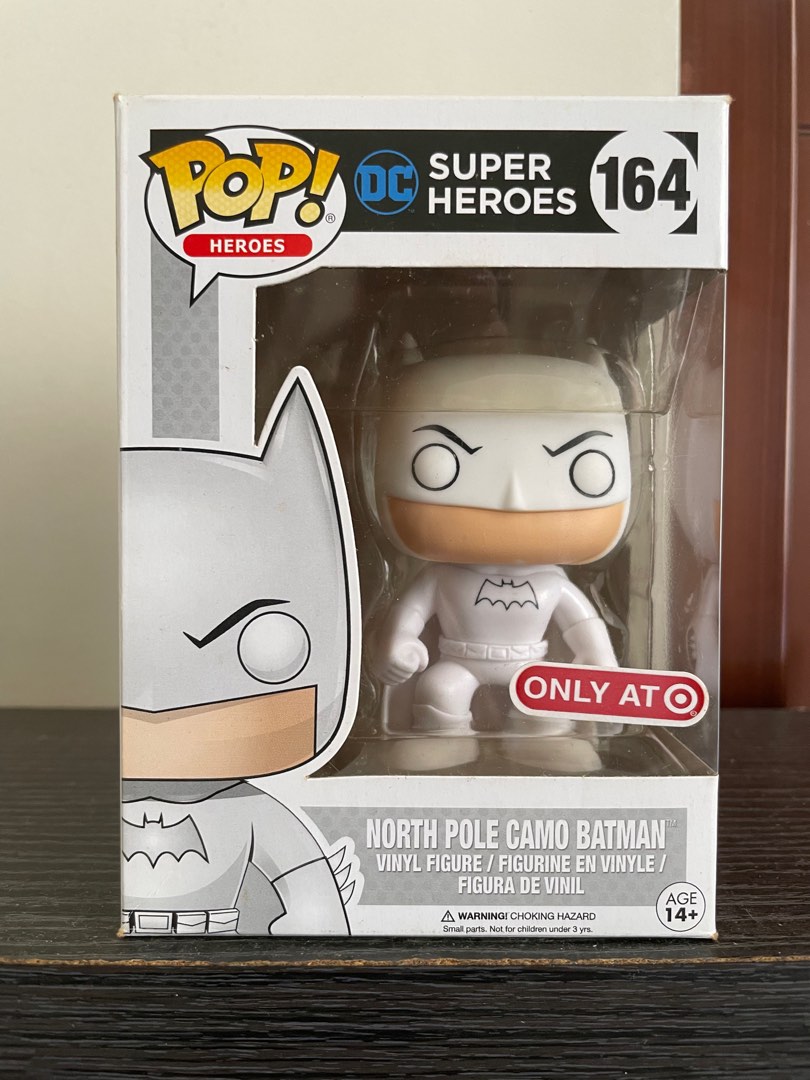Batman Target Exclusive North Pole Camo Funko Pop, Hobbies & Toys, Toys ...