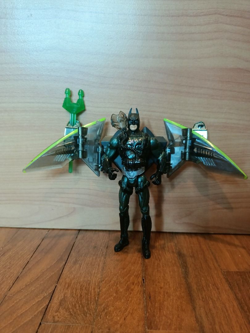 Batman with wing jetpack, Hobbies & Toys, Toys & Games on Carousell