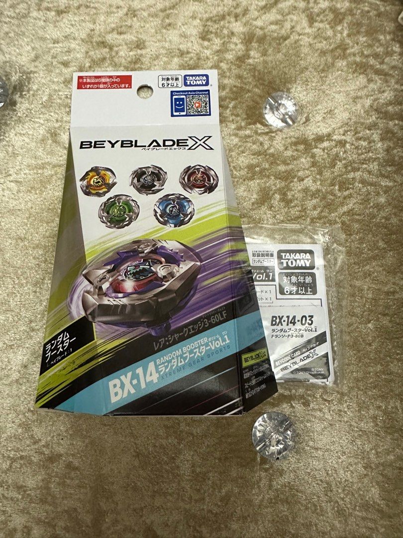 Beyblade X BX-14 Random Booster Vol. 1, Hobbies & Toys, Toys & Games on Carousell
