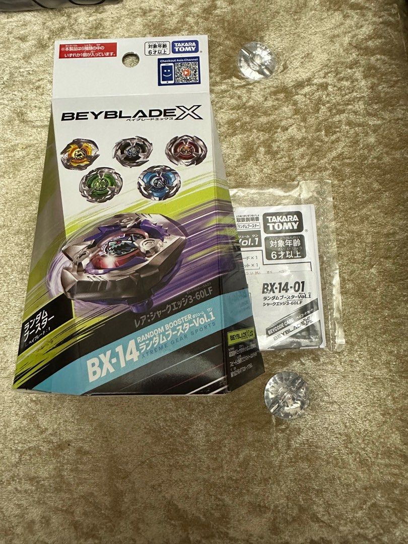 Beyblade X BX-14 Random Booster Vol. 1, Hobbies & Toys, Toys & Games on ...