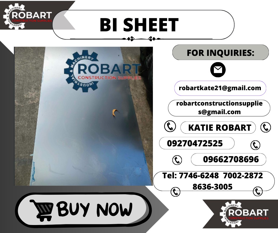 BI SHEET, Commercial & Industrial, Construction Tools & Equipment on ...