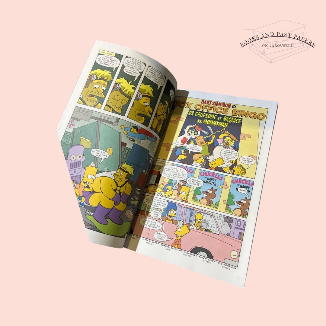 Big Brilliant Book of Bart Simpson, Hobbies & Toys, Books & Magazines ...